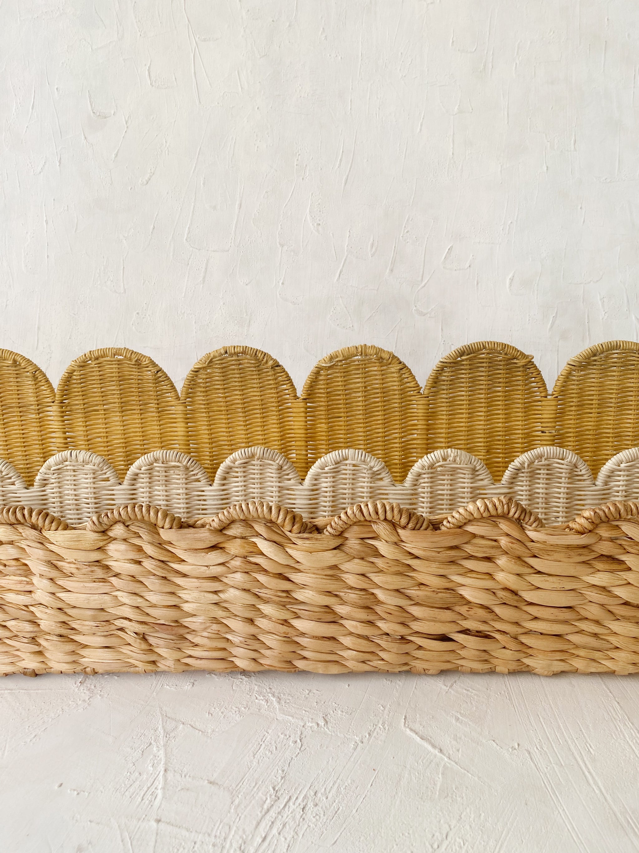 Rattan Scallop Window Pelmet – madebyind