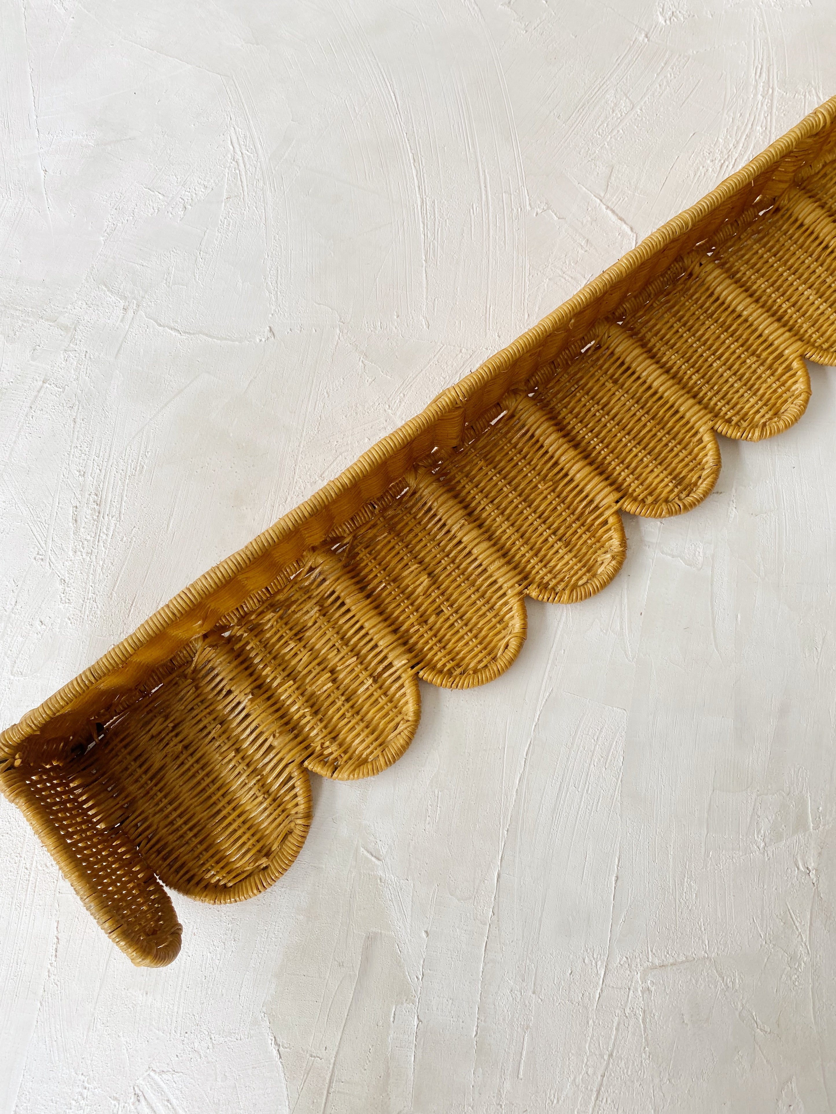 Rattan Scallop Window Pelmet – madebyind