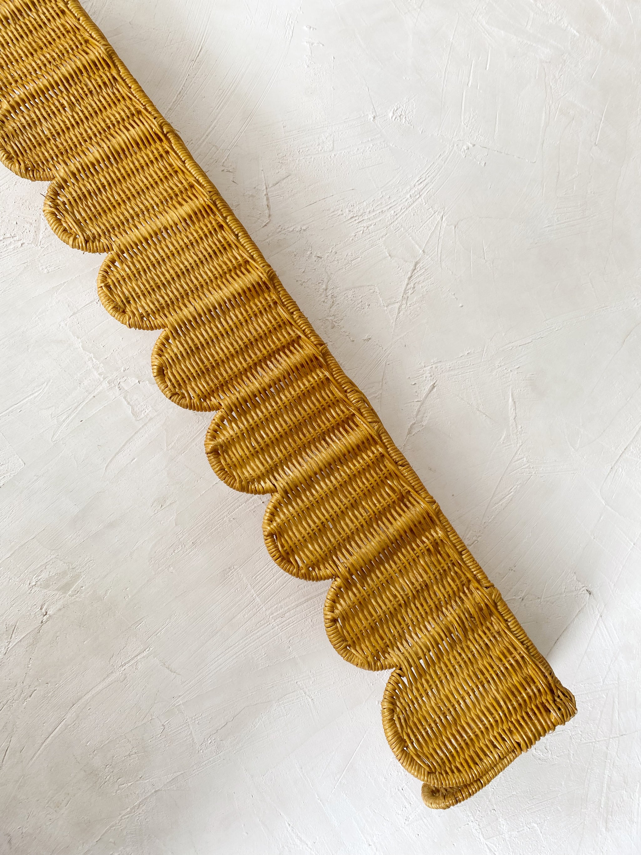 Rattan Scallop Window Pelmet – madebyind