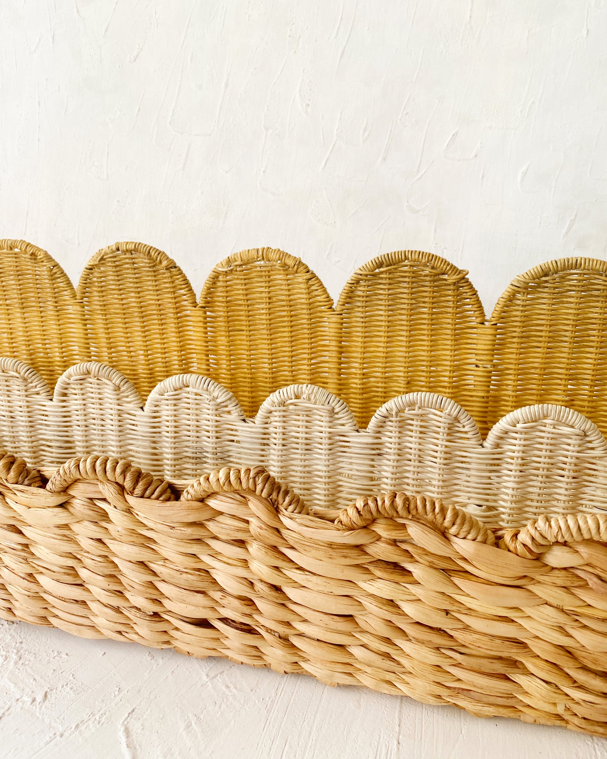 Rattan Scallop Window Pelmet – madebyind