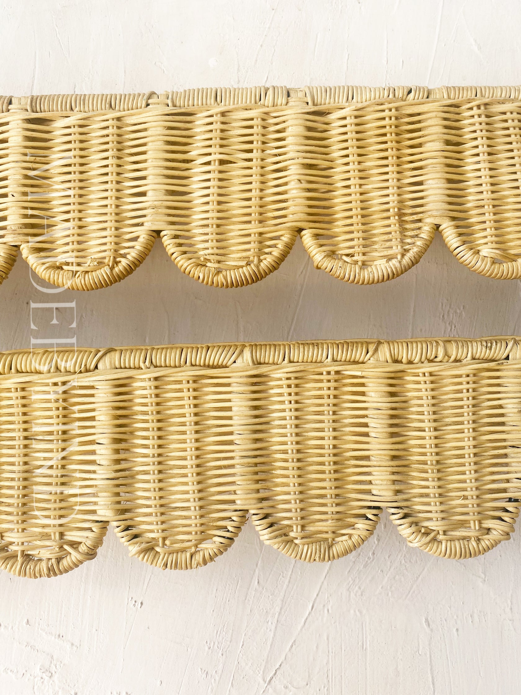 Rattan Scallop Window Pelmet – madebyind