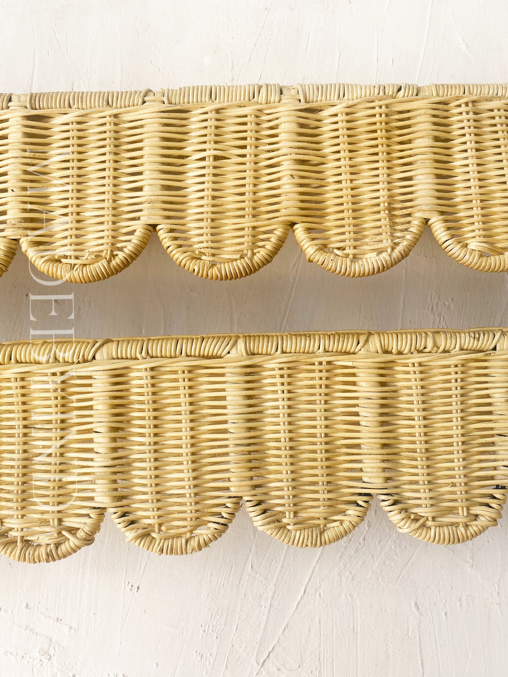 Rattan Scallop Window Pelmet – madebyind